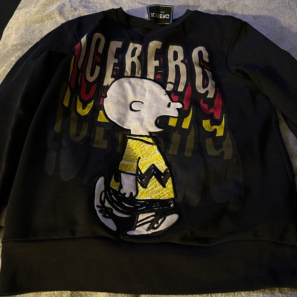 Iceberg | Sweaters | Vintage Iceberg Crew Neck Charlie Brown | Poshmark
